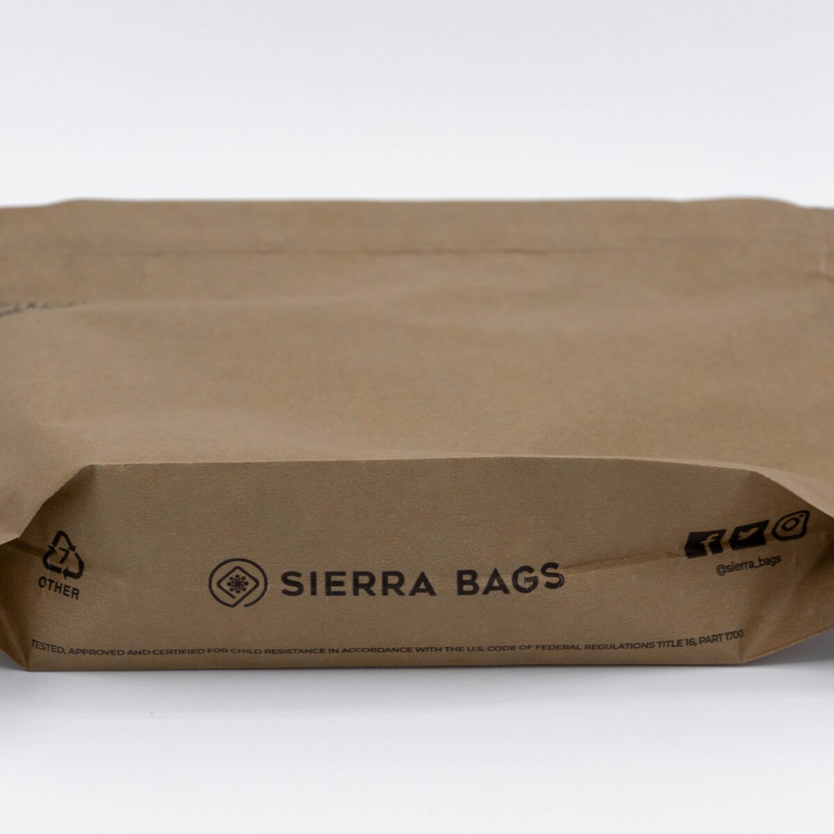 Medium Child Resistant Kraft Exit Bags - Sierra Bags