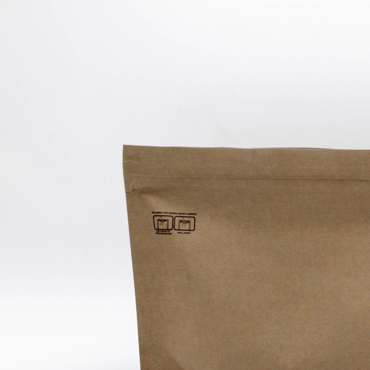 Large Child Resistant Kraft Exit Bags - Sierra Bags